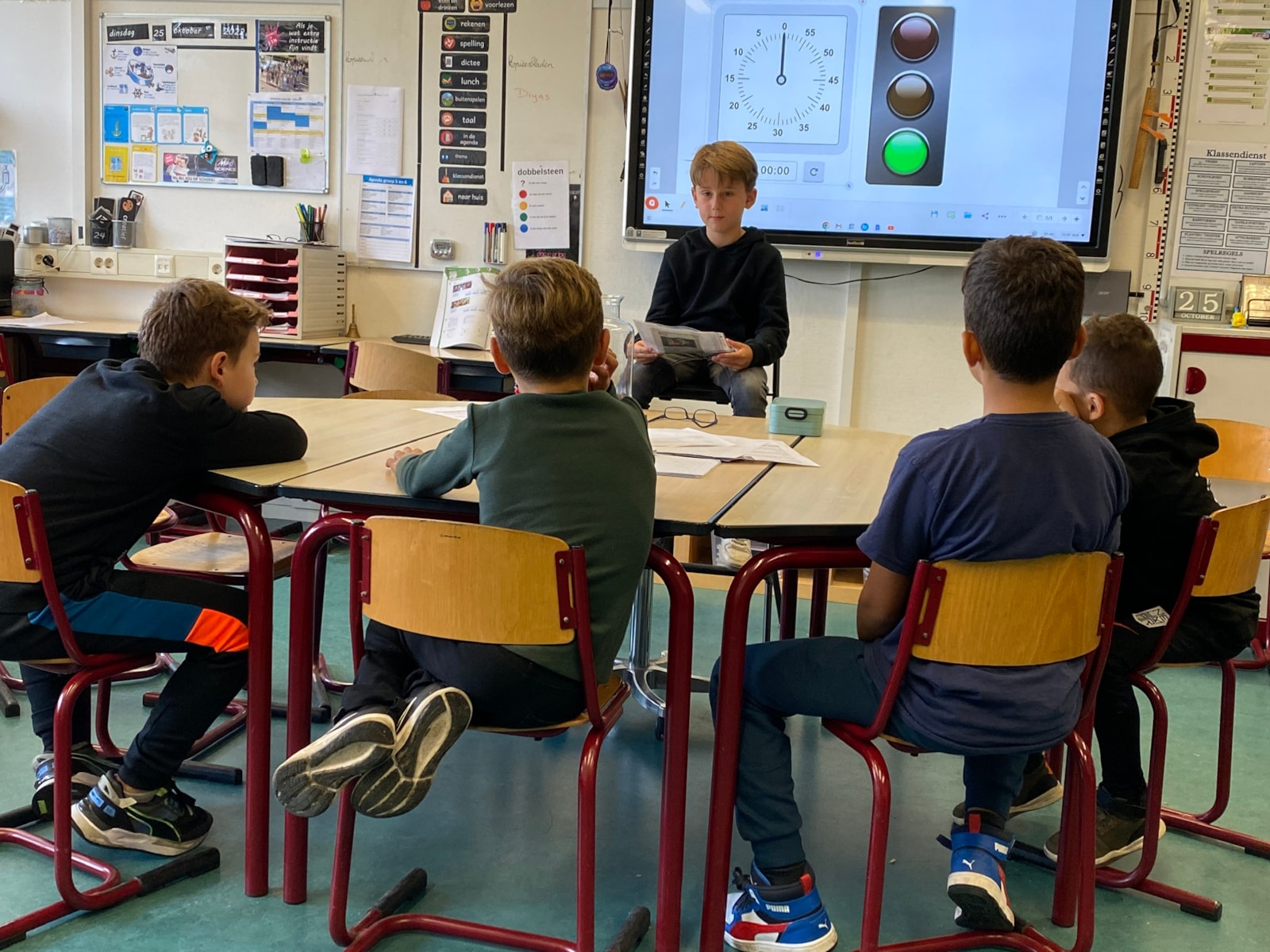 Spreekbeurt en kringen - Basisschool Het Spectrum